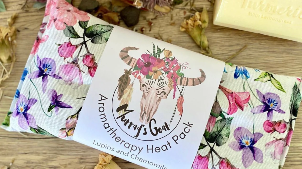 Ultimate Relaxation: Luxurious Lupin Heat/Cold Pack – Murray’s Goat